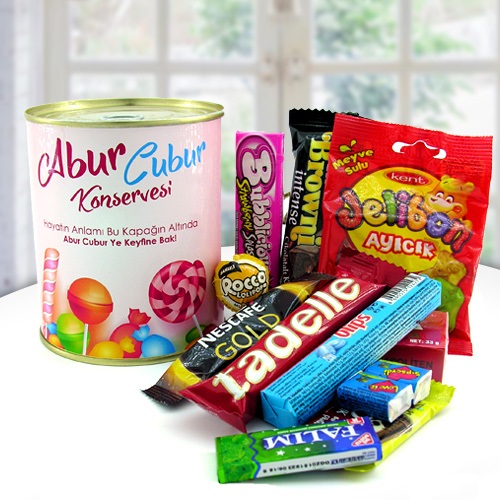 Abur Cubur Konserve Kutusu - Hediyemen.com