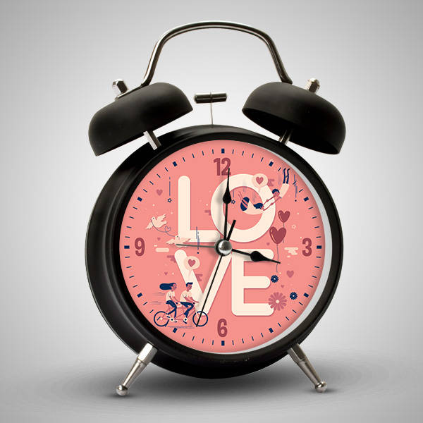 Love Romantik Çalar Saat - Hediyemen.com