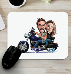 Ruh İkizim Karikatürlü Mouse Pad - Hediyemen.com